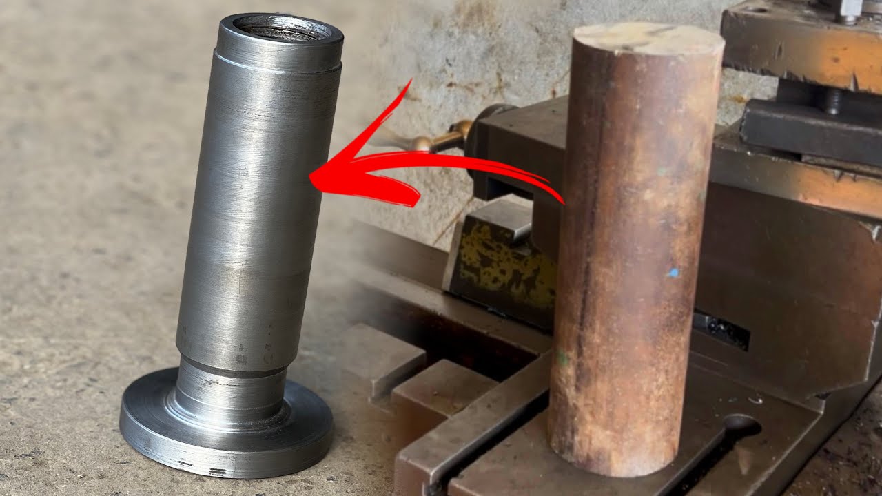 You Won’t Believe | Made Thread Sleeve Tube From Solid Metals - YouTube