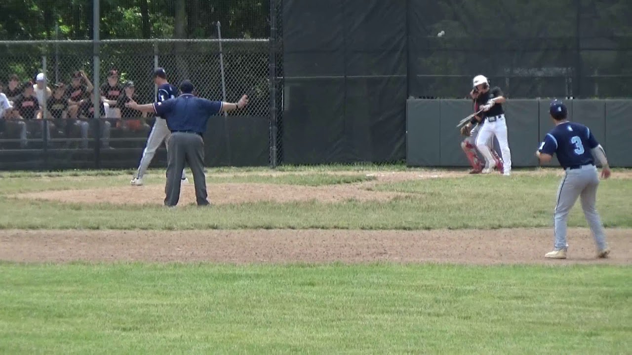 IMMACULATA BASEBALL VS BRIDGEWATER 7-15-20 WIN - YouTube