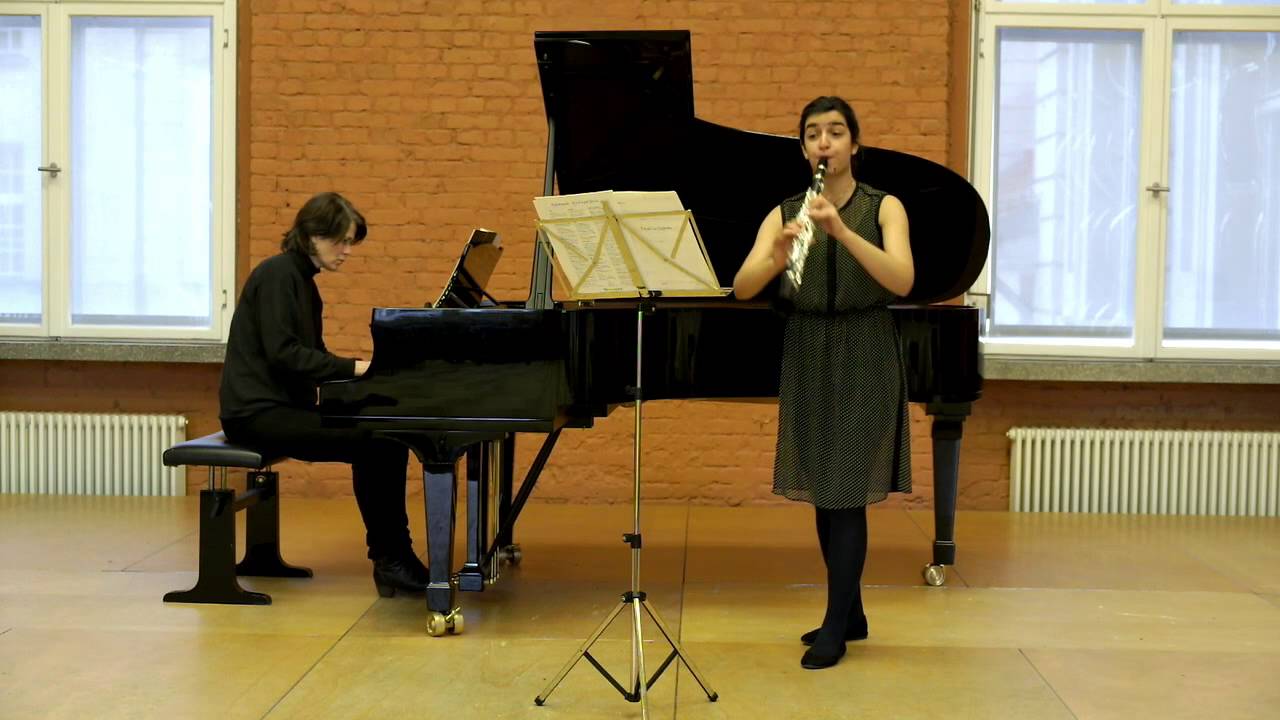Johann Stamitz Clarinet Concerto, 1st Movement, Nadia Hashemi - YouTube