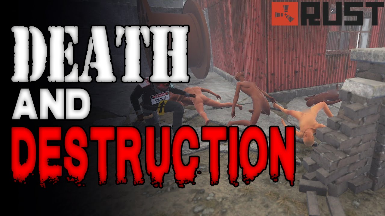 Rust | DEATH and DESTRUCTION! (Co-Op Survival) - YouTube