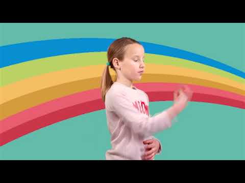 Wolf in Sign Language, ASL Dictionary for kids - YouTube