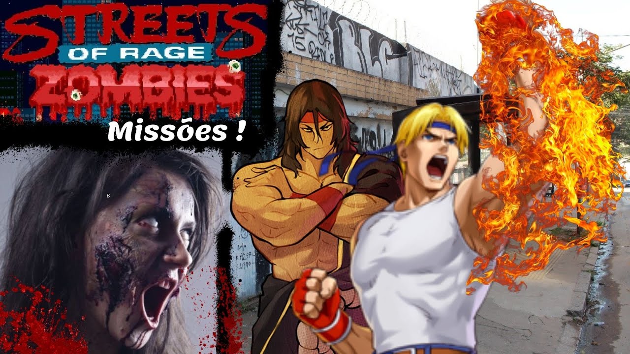 [OpenBOR] Streets of Rage Zombies - games - gamer - fãdejogos - YouTube