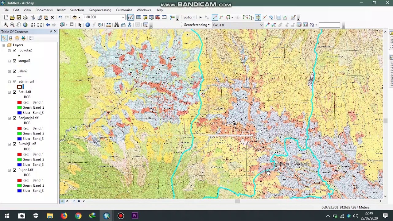 Tutorial Digitasi Peta_Dianti Lintang_180721639069 - YouTube