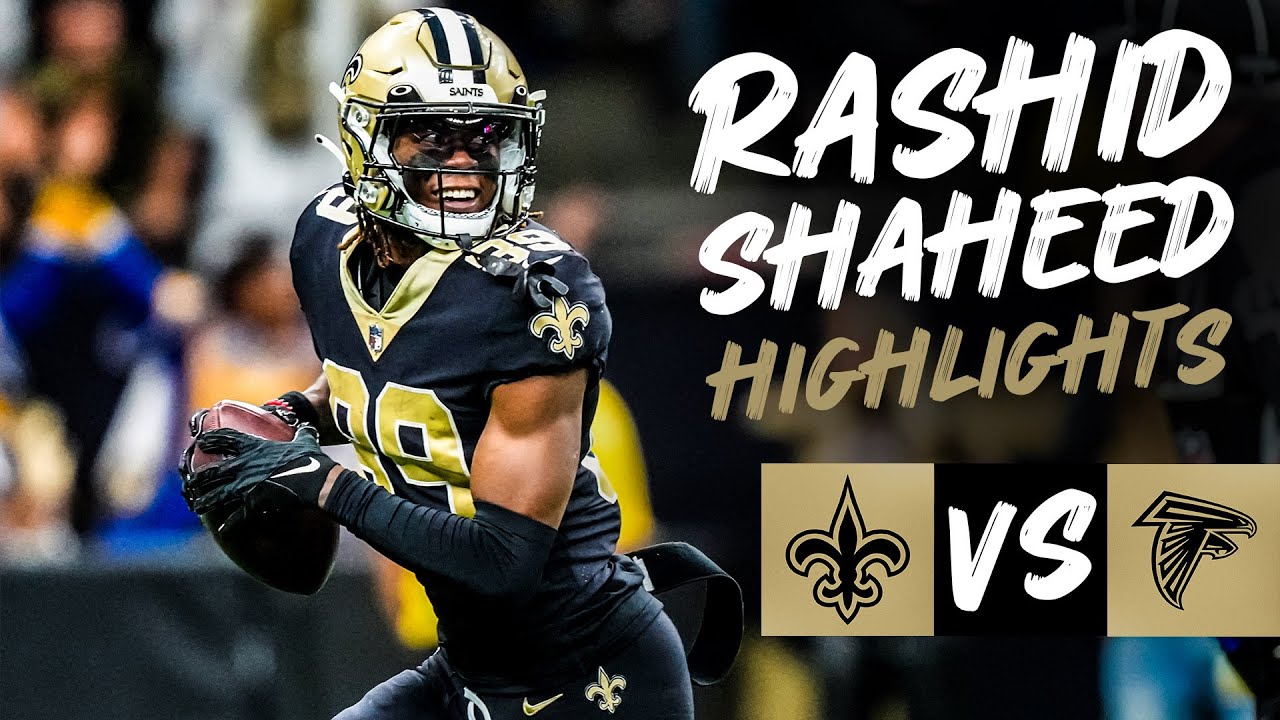 Rashid Shaheed's Best Plays vs. Falcons in Week 15 | New Orleans Saints ...