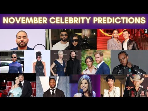 Celebrity Psychic Predictions | November 2023 and Beyond - YouTube