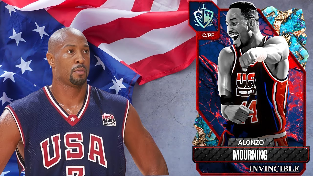 Invincible Alonzo Mourning | Card Break Down & Review | NBA 2K24 MyTeam ...