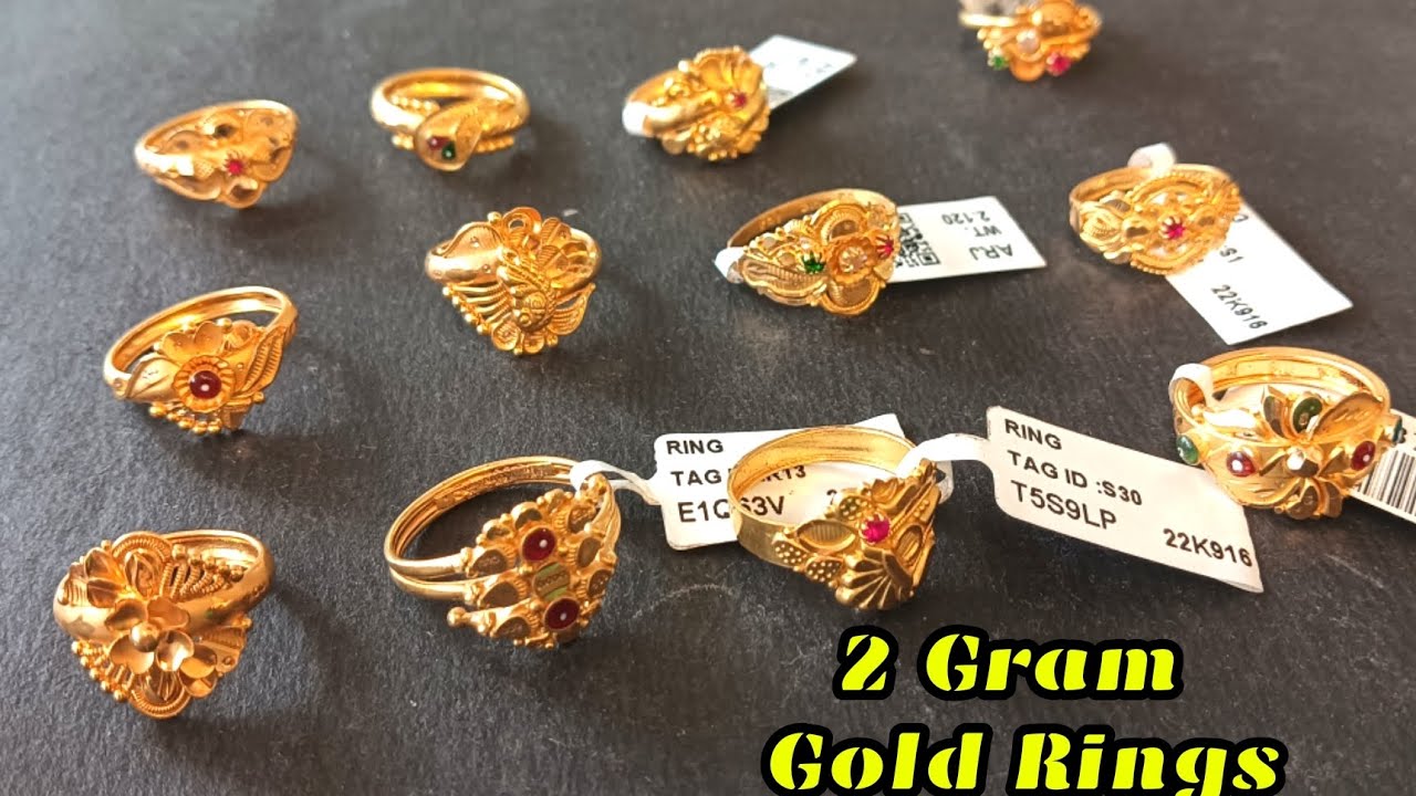 2 Gram Gold Ring | Handmade Jewellery - YouTube