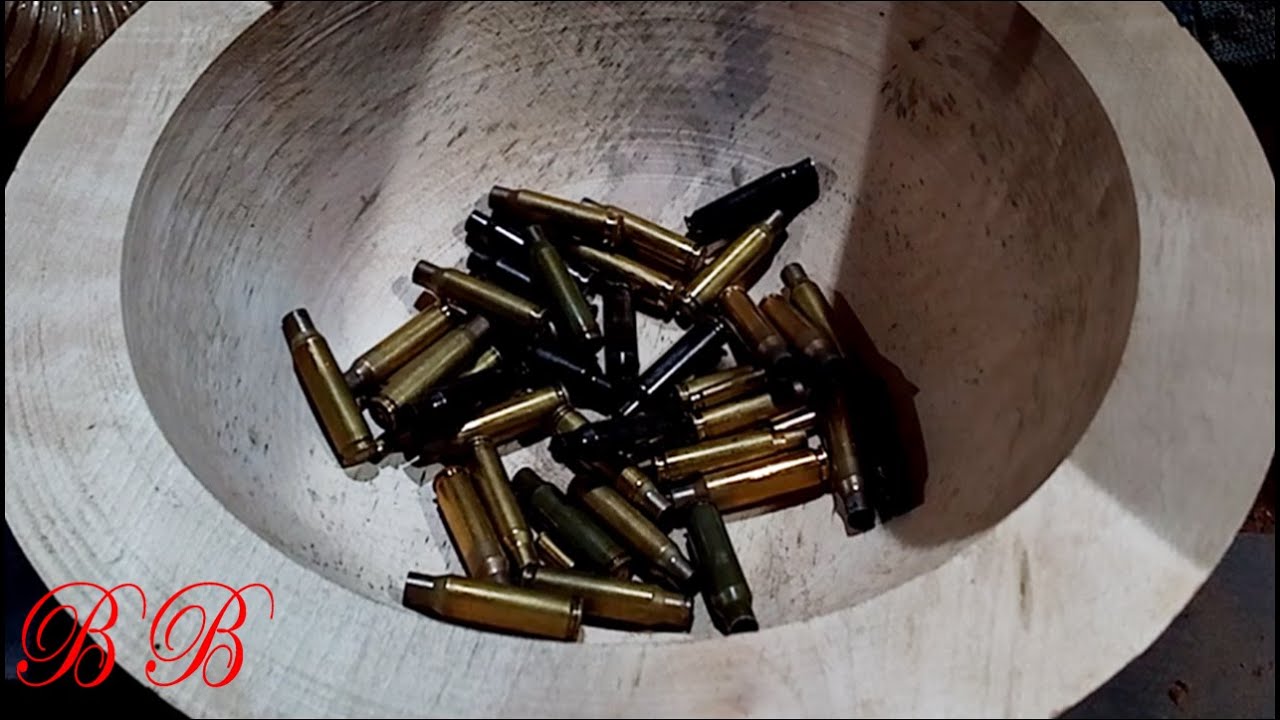 Woodturning a bullet bowl / wood turning - YouTube