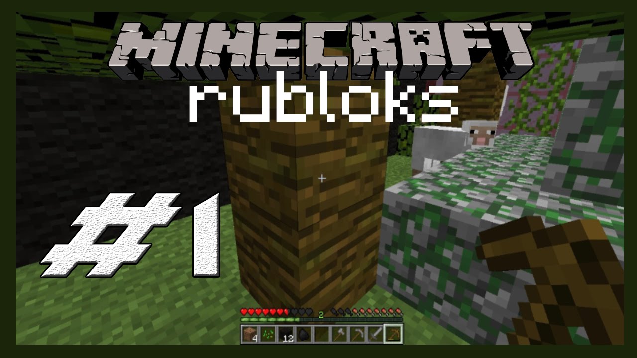 Minecraft Rubloks Survival | EP 1 - There's a silverfish under my bed ...