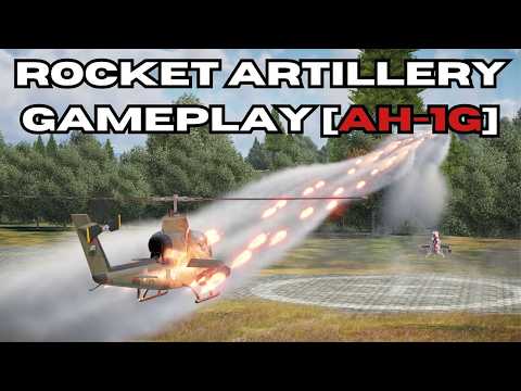 AH-1G indirect fire gameplay part 2 - War Thunder