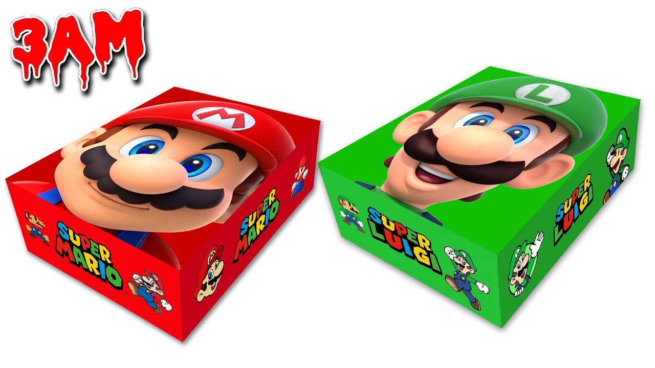 DO NOT UNBOX MYSTERY LEGO SUPER MARIO BROS BOX AT 3AM!! *CURSED MARIO ...