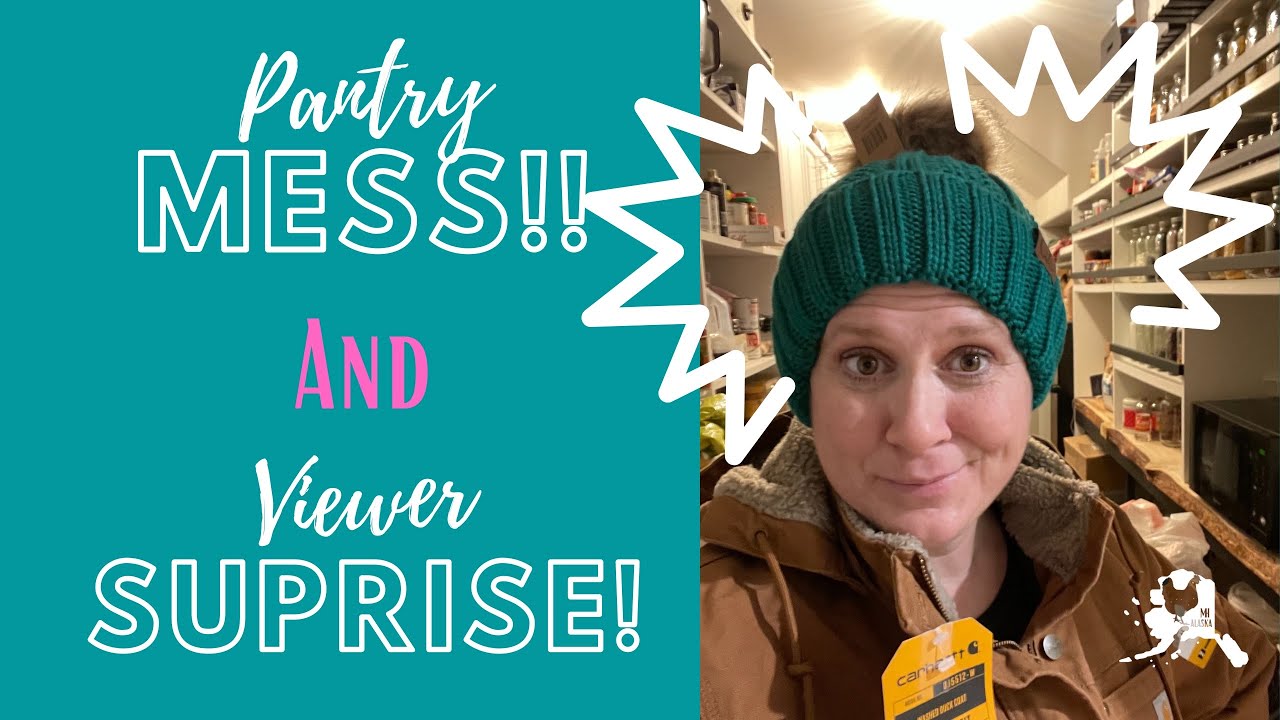 Huge Pantry Mess! Big Viewer Surprise and a Massive Thank You! - YouTube
