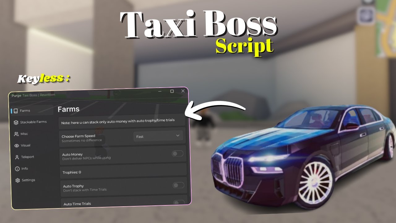 *NEW* Taxi Boss Script [ Pastebin 2025 ] Keyless - YouTube