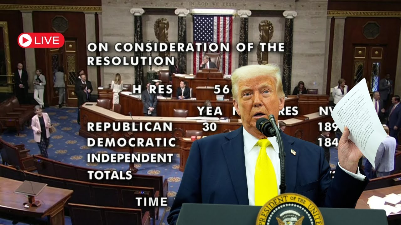 WATCH LIVE: U.S. House votes on Trump's ‘big, beautiful’ tax and ...
