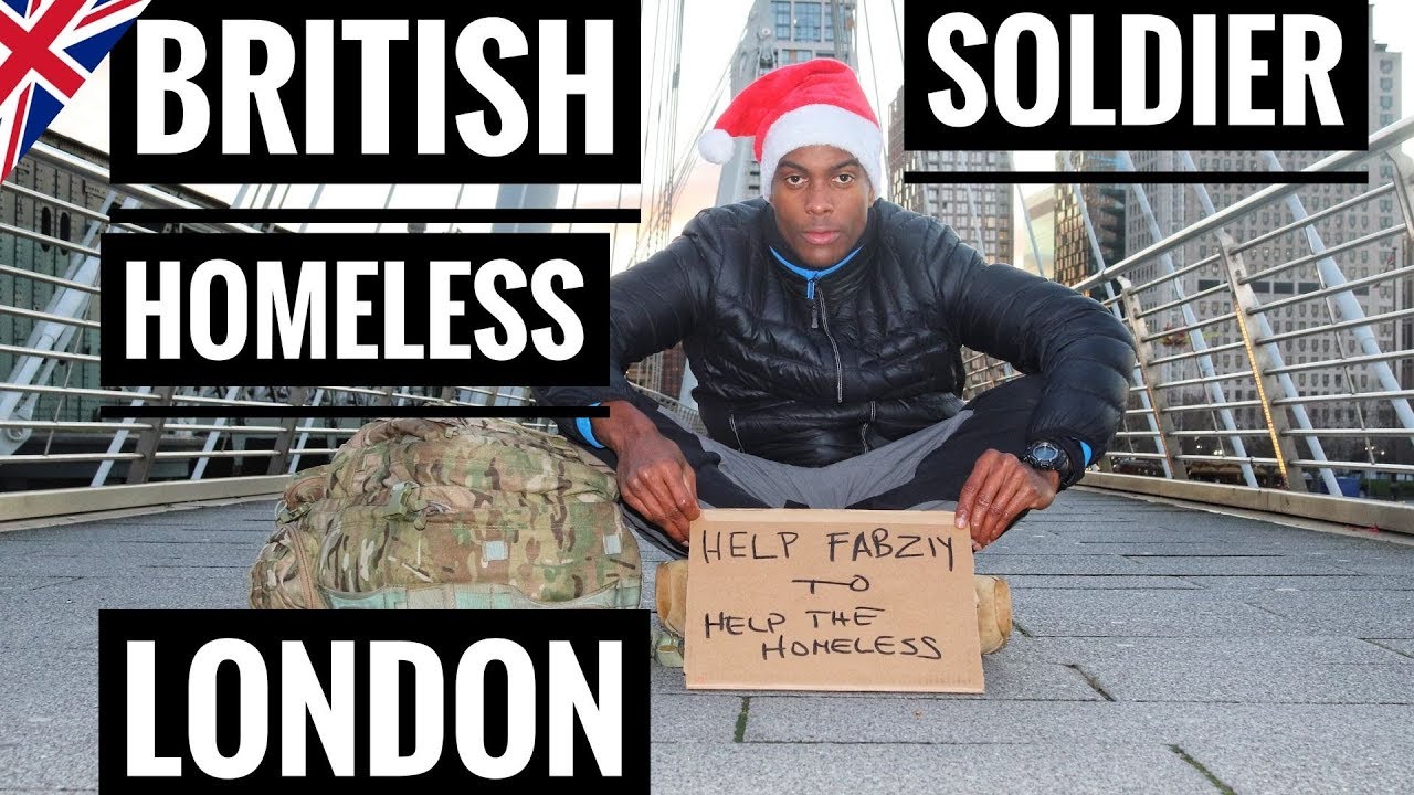 British Soldier | Homeless on Christmas Day - YouTube