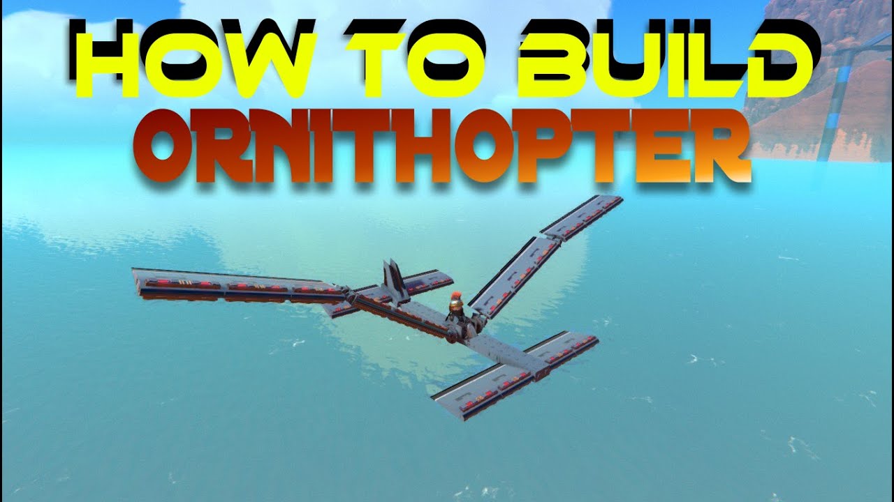 Viewer Requested! How To Build an Ornithopter in Trailmakers! How To ...