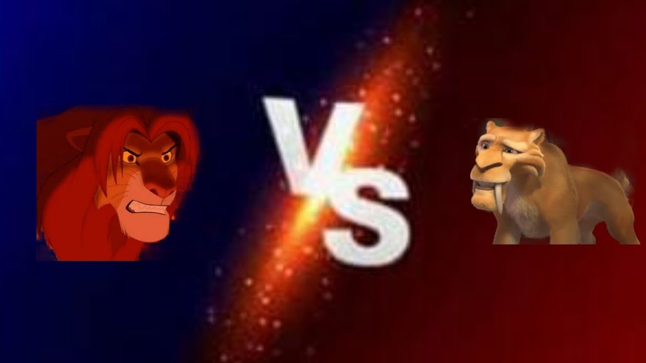 Simba vs Diego - YouTube