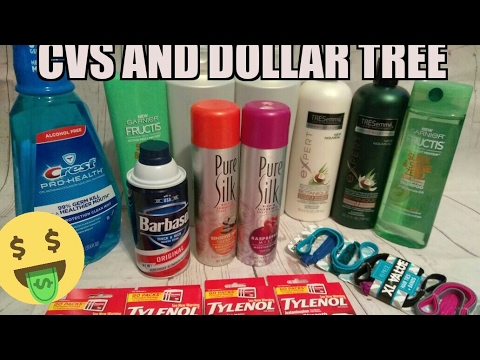 FREE TYLENOL, CVS and DOLLAR TREE Haul, GREAT DEALS, lots of Extra Care ...