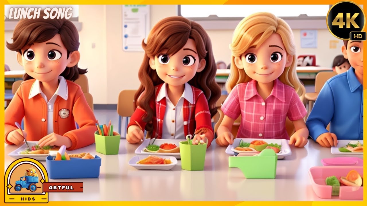 Lunch Song For Kids | Artful Animations - YouTube