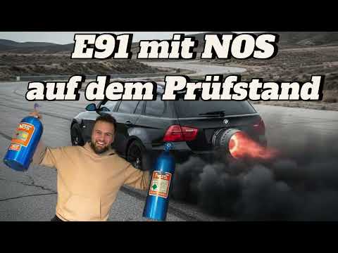 Der Turbo war schon kaputt… also NOS 💀 | BMW E91 330D N57