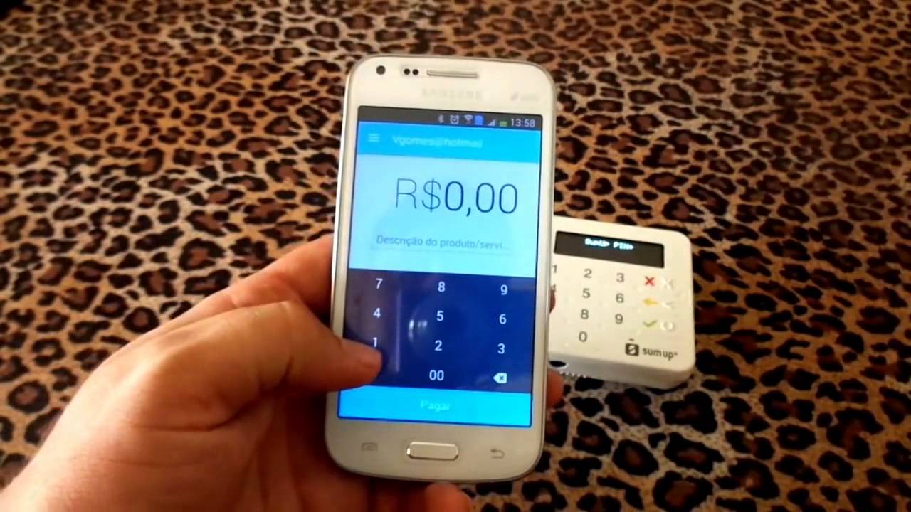 Como funciona maquininha sum up - YouTube