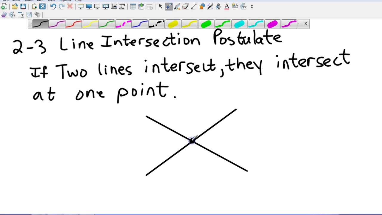 Big Ideas Geometry 2 3 Postulates and Diagrams - YouTube