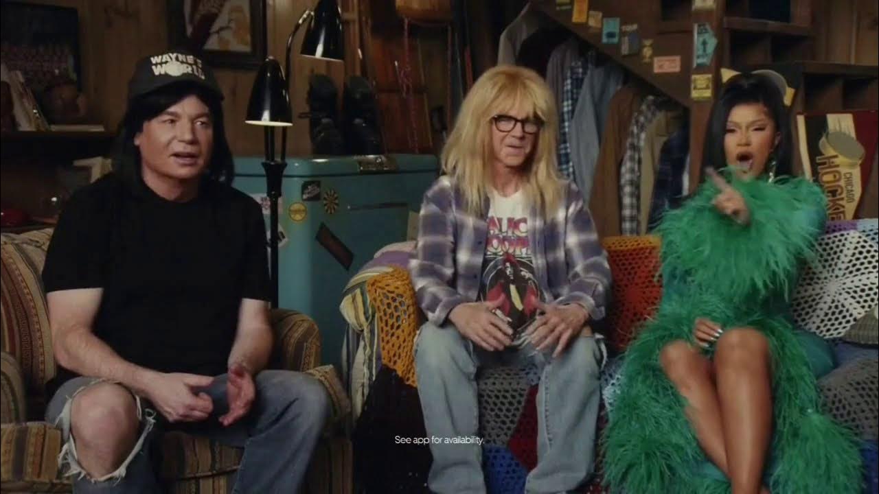Uber Eats Waynes World Commercial Compilation Youtube