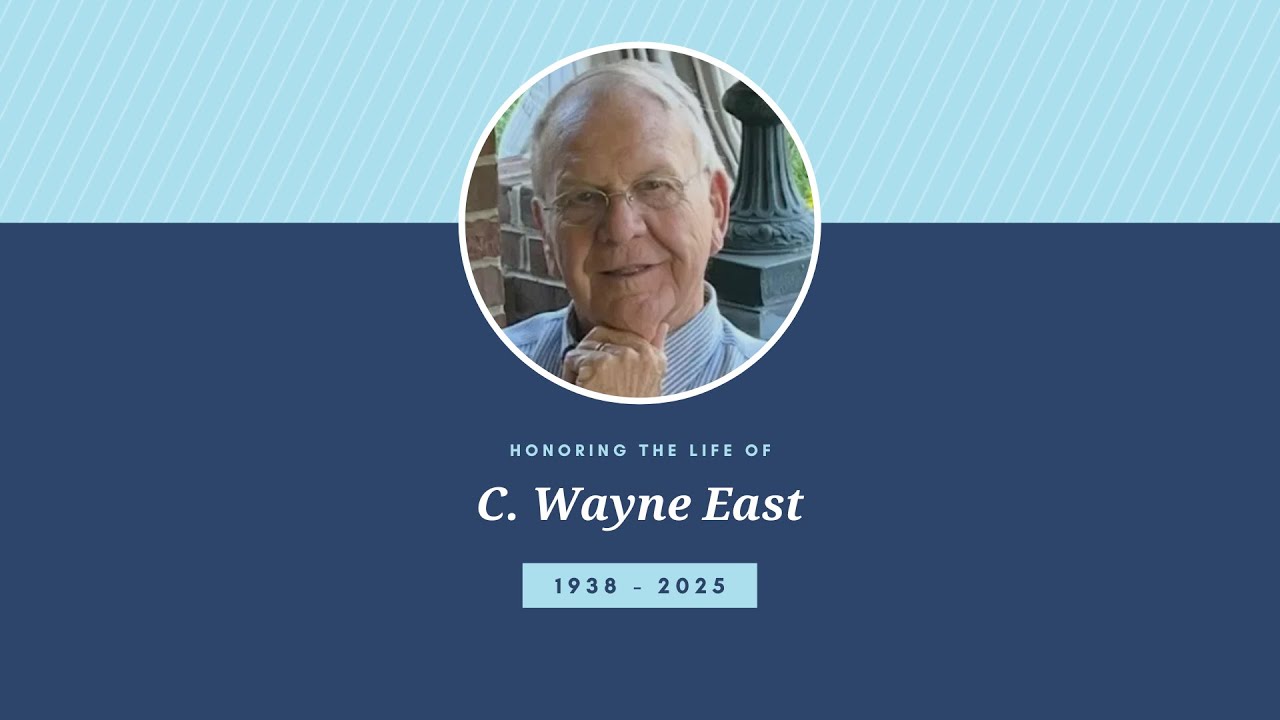 C. Wayne East Funeral Service - YouTube