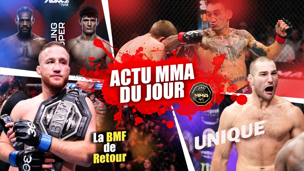 BMF à l'UFC 300, l'UFC297 en ligne de mire + toute l'actu MMA du jour ...