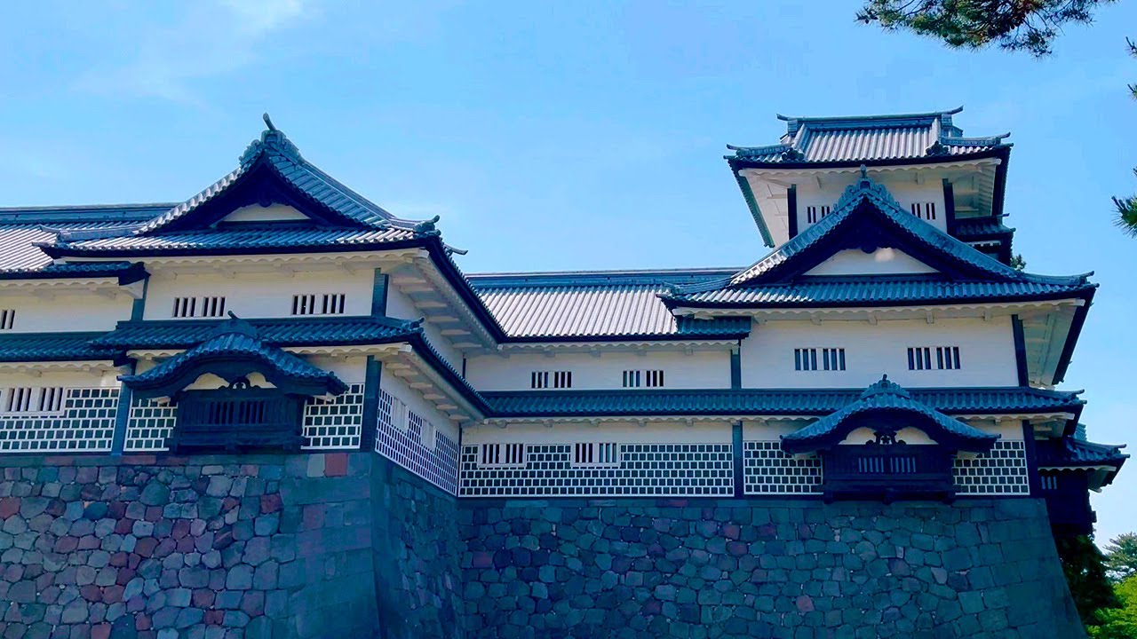 金沢城 Kanazawa Castle, the seat of the powerful Maeda Clan, Japan. - YouTube