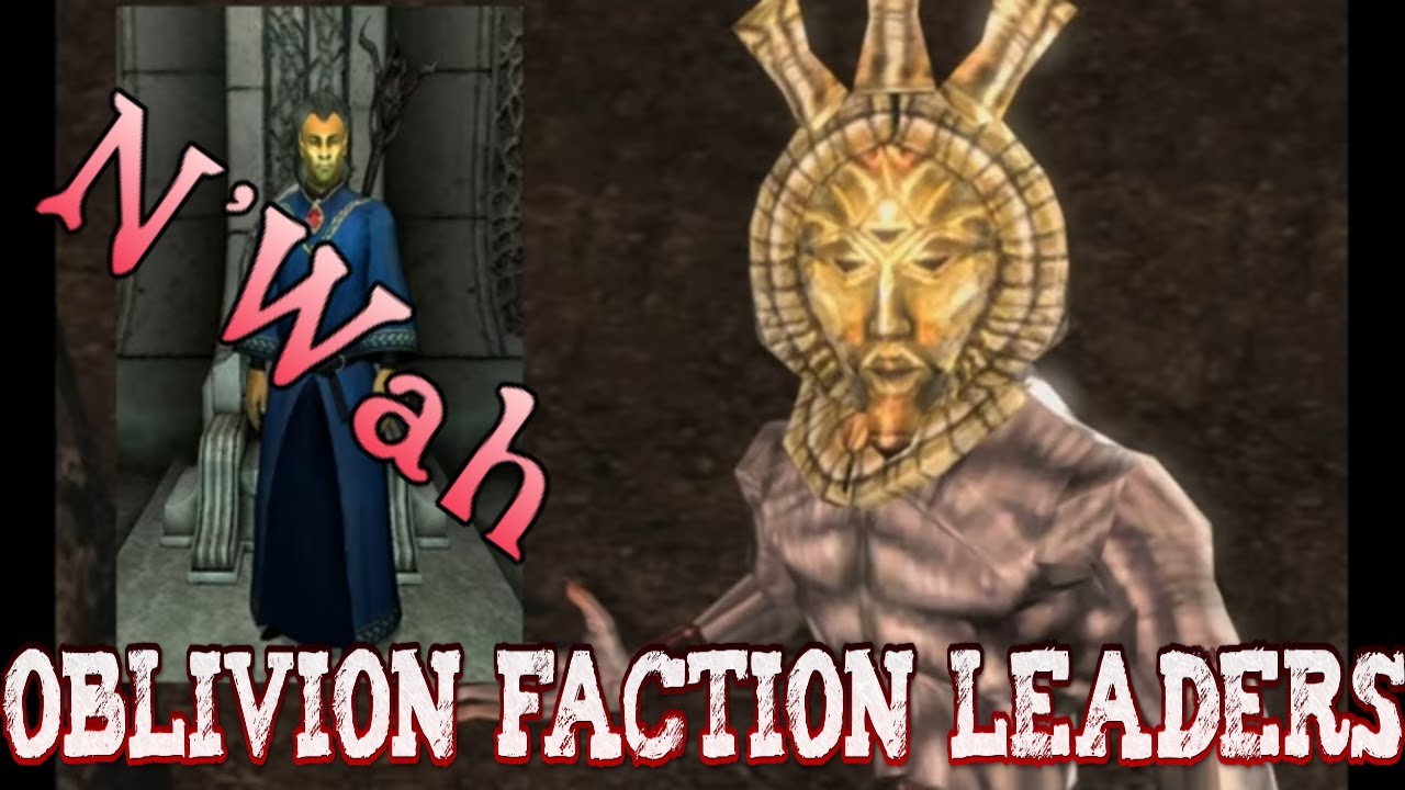 Dagoth Ur Breaks Down Oblivion Faction Leaders - YouTube
