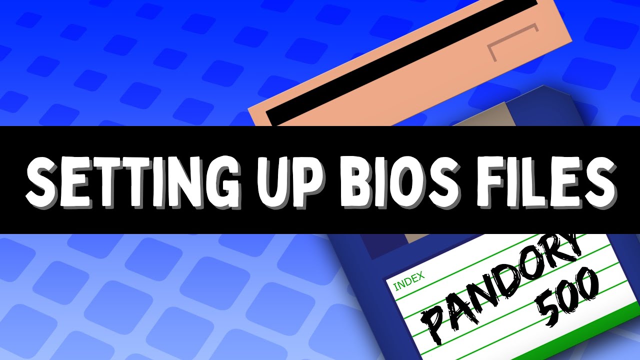 How to Add System Bios Files to Pandory on the A500 Mini [Pandory500 ...