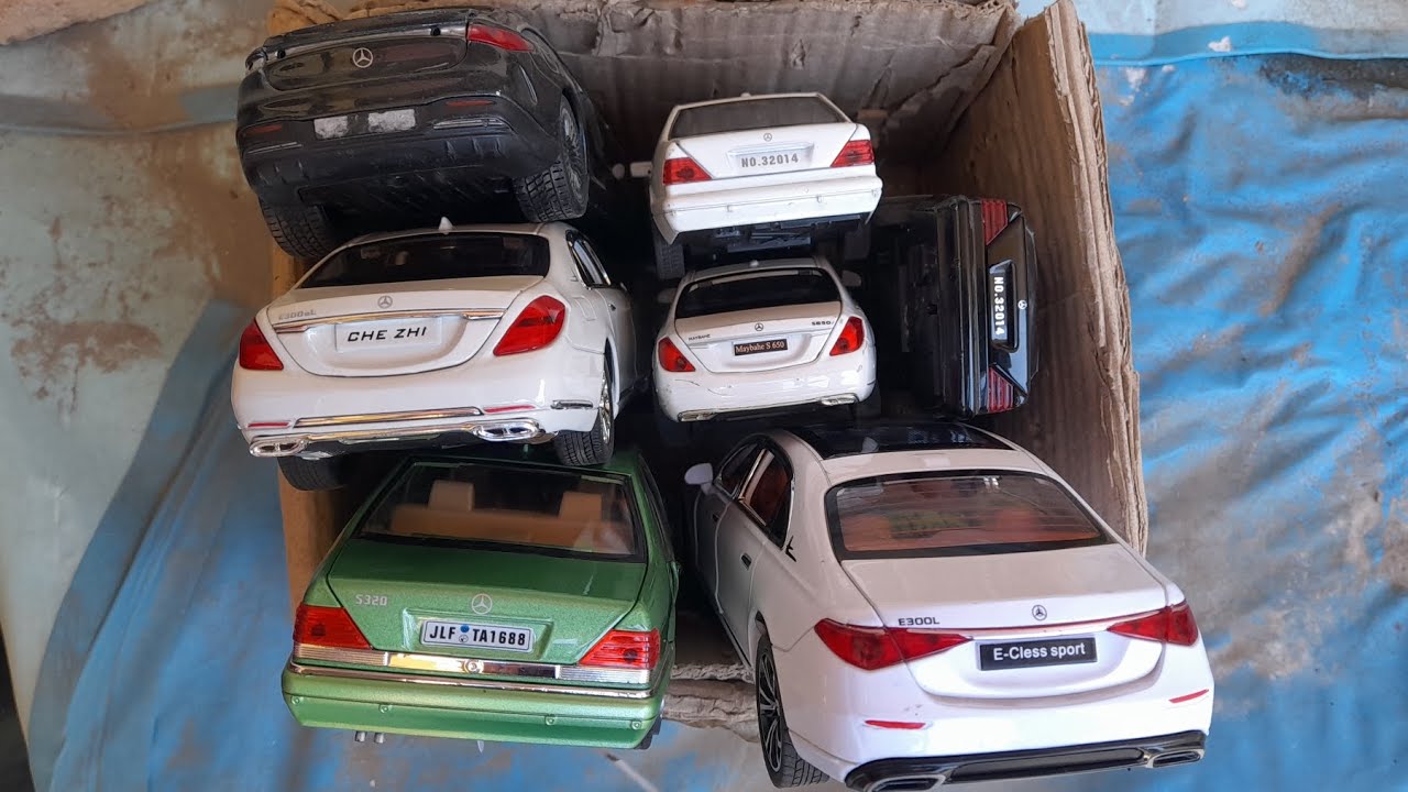 Lets pick box of diecast model cars. MERCEDESE DIECAST MODEL CARS ...