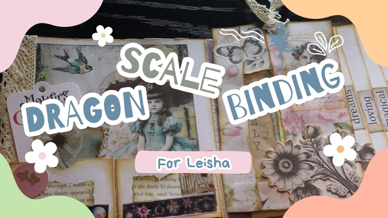 🐉 Mini Dragon Scale Binding JJ Flip Through!@BinkysandblankeysNursery ...