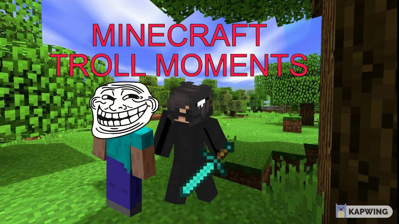 💥minecraft (troll moments)💥 - YouTube