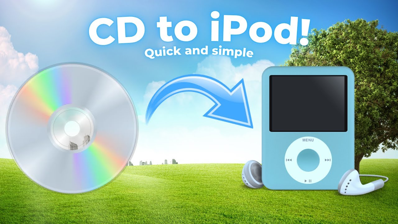 (With album cover!) How to put songs from a CD onto your iPod! - YouTube