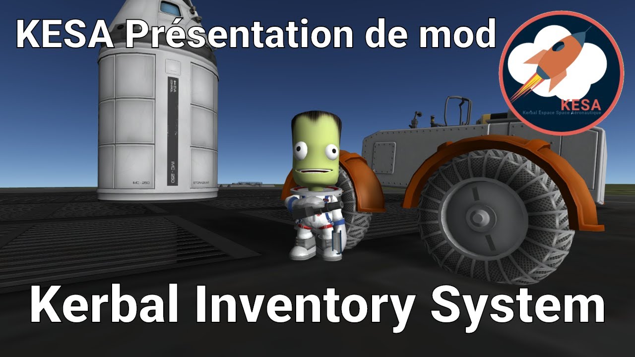 🚀 Kerbal Inventory System - Présentation de mod KSP - YouTube