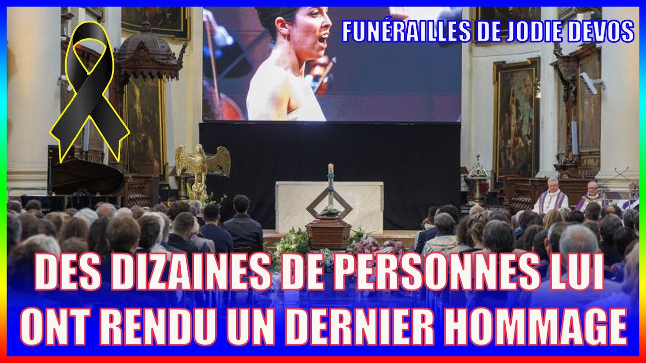Funérailles de Jodie Devos des dizaines de personnes lui ont rendu un dernier hommage - YouTube