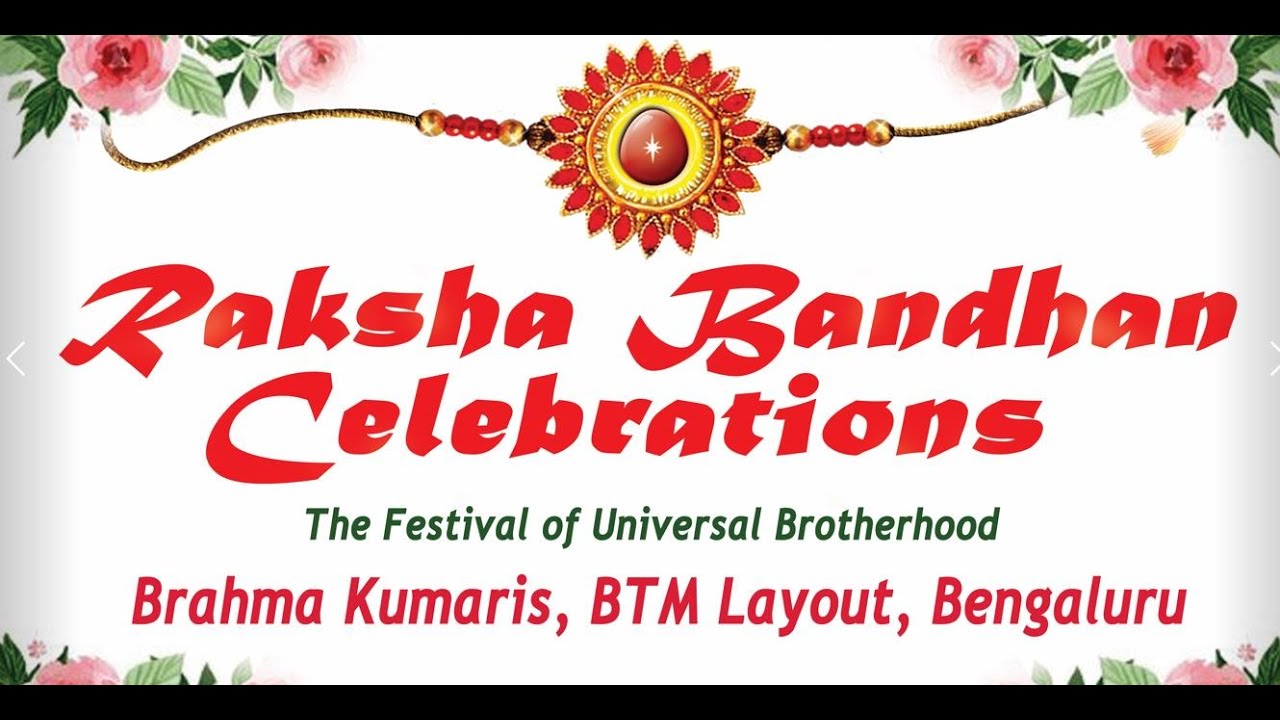 BTM Layout Bengaluru-Rakhi Celebrations_2022 - YouTube