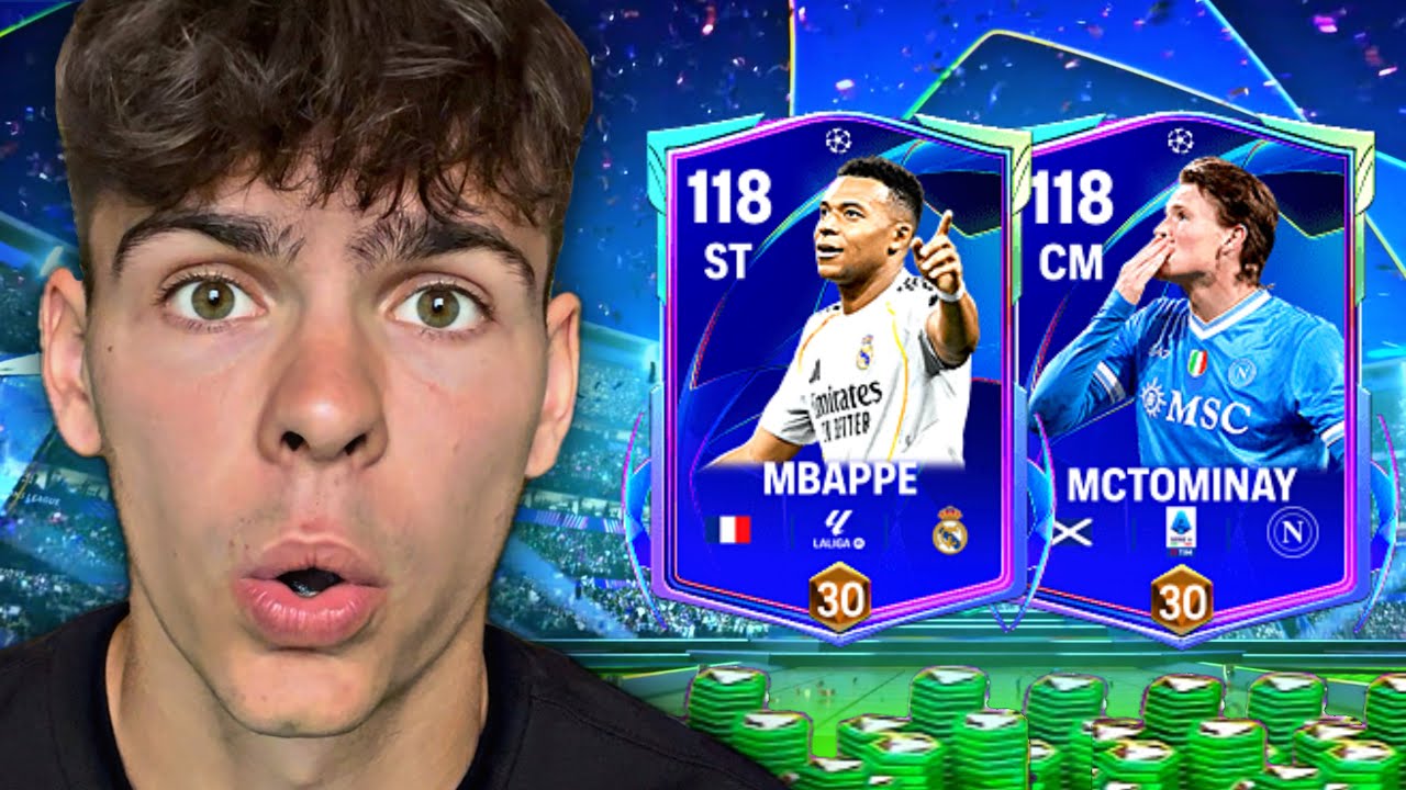 LIGA MISTRŮ v FC MOBILE! 😳 Champions League Pack Opening 😍 - YouTube