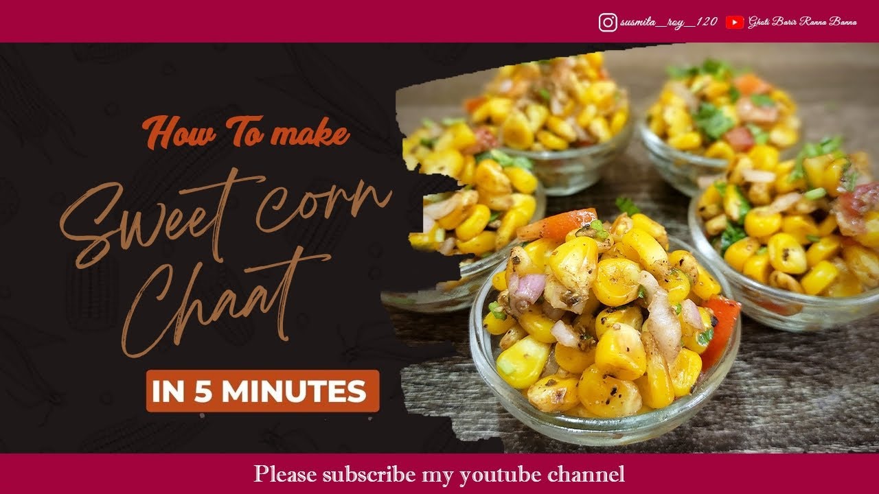 Make sweetcorn chart at home in just 5 minutes ️🥰 - YouTube