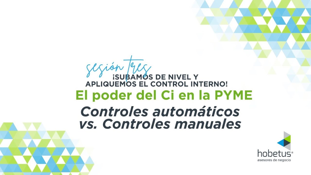 Sesión 3: Controles manuales vs Automáticos - YouTube