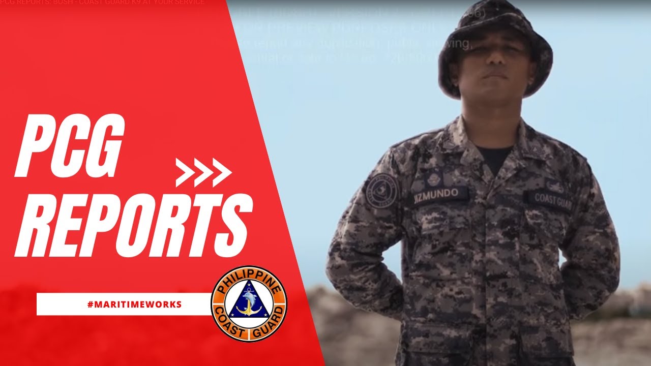 PCG REPORTS: BOSH - COAST GUARD K9 AT YOUR SERVICE - YouTube