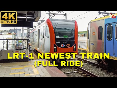 [4K] Finally NEW Trains are Here! | LRT-1 4th Generation Full Ride Baclaran to Roosevelt Station