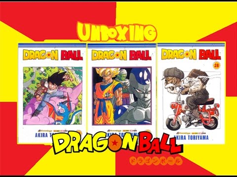 Mangá - Dragon Ball: Volume 26, 27 e 28 - UNBOXING - YouTube