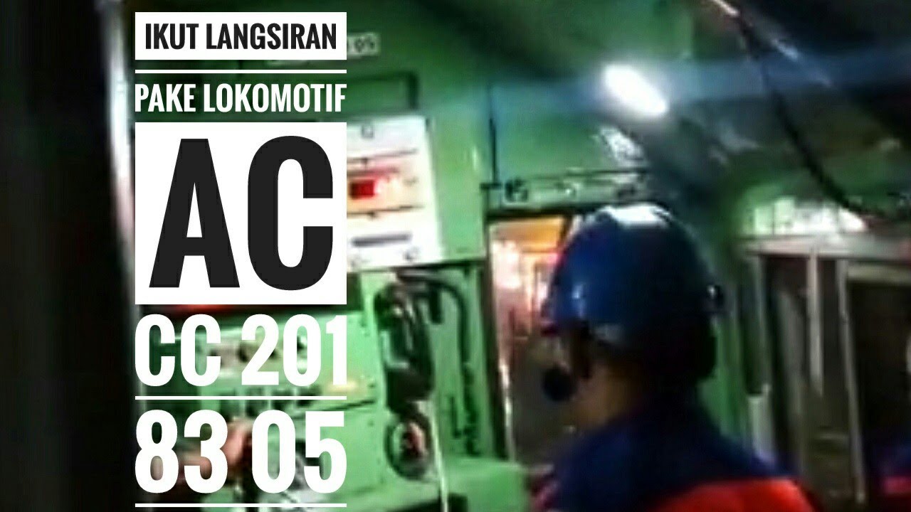 Ikut langsiran & turntable lokomotif AC - YouTube