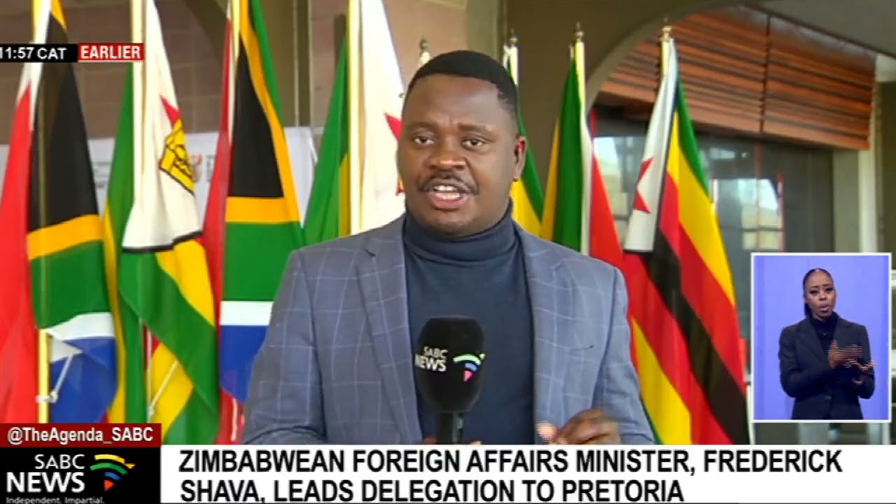 Zimbabwean foreign affairs minister Frederick Shava leads delegation to ...