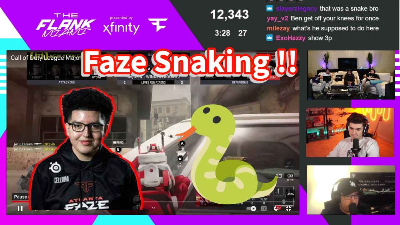 The Flank on Faze Snaking ?? - YouTube
