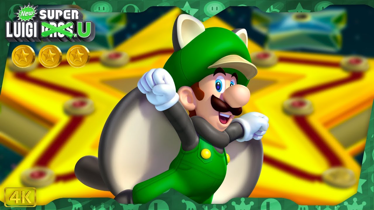 New Super Luigi U Deluxe ⁴ᴷ World 9: Superstar Road 100% (All Star ...