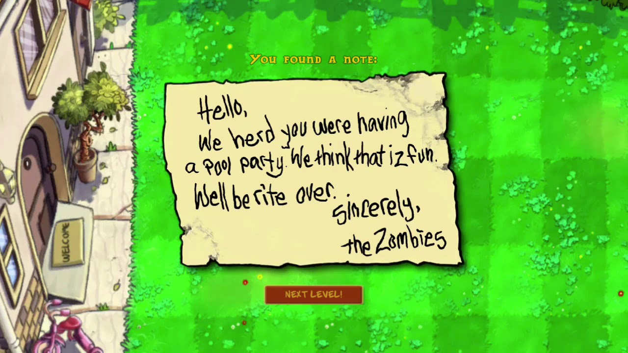 Plants vs zombies note 3 - YouTube